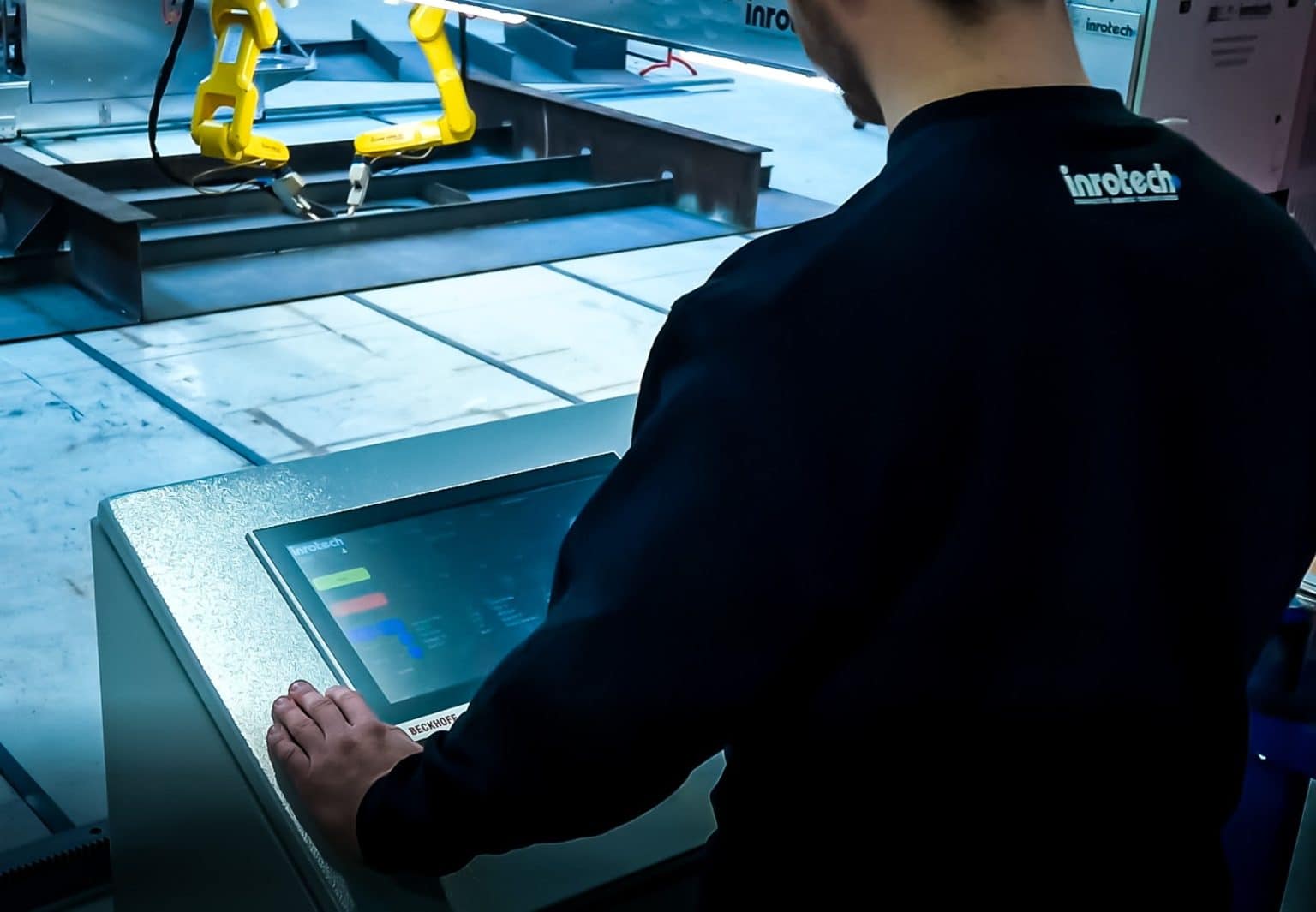 Inrotech Microtwin | Welding robot perfect for shipbuilding